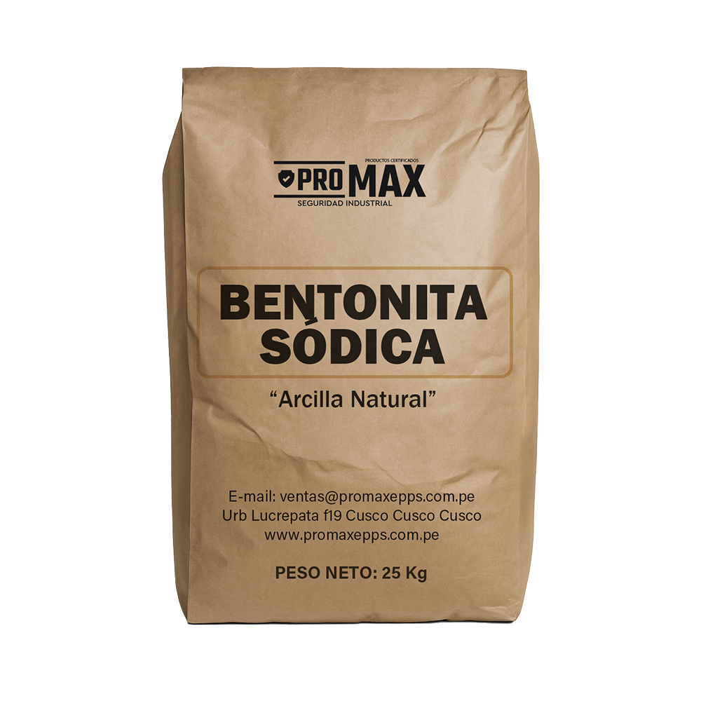 Bentonita Sódica – Arcillo Natural - Pro Max